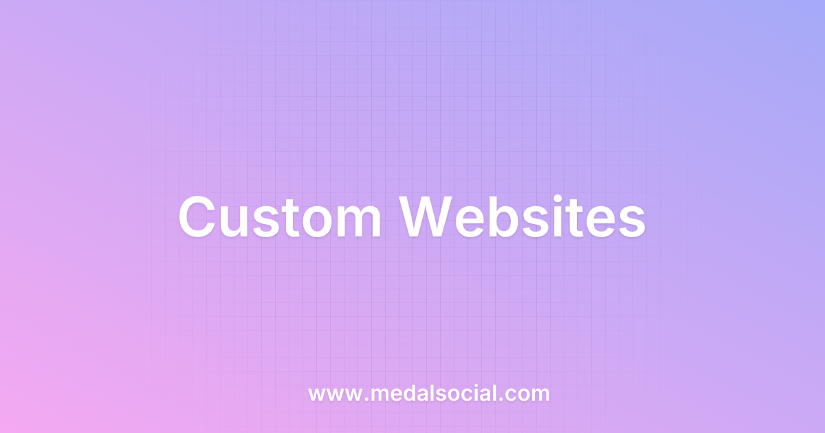 Custom Websites